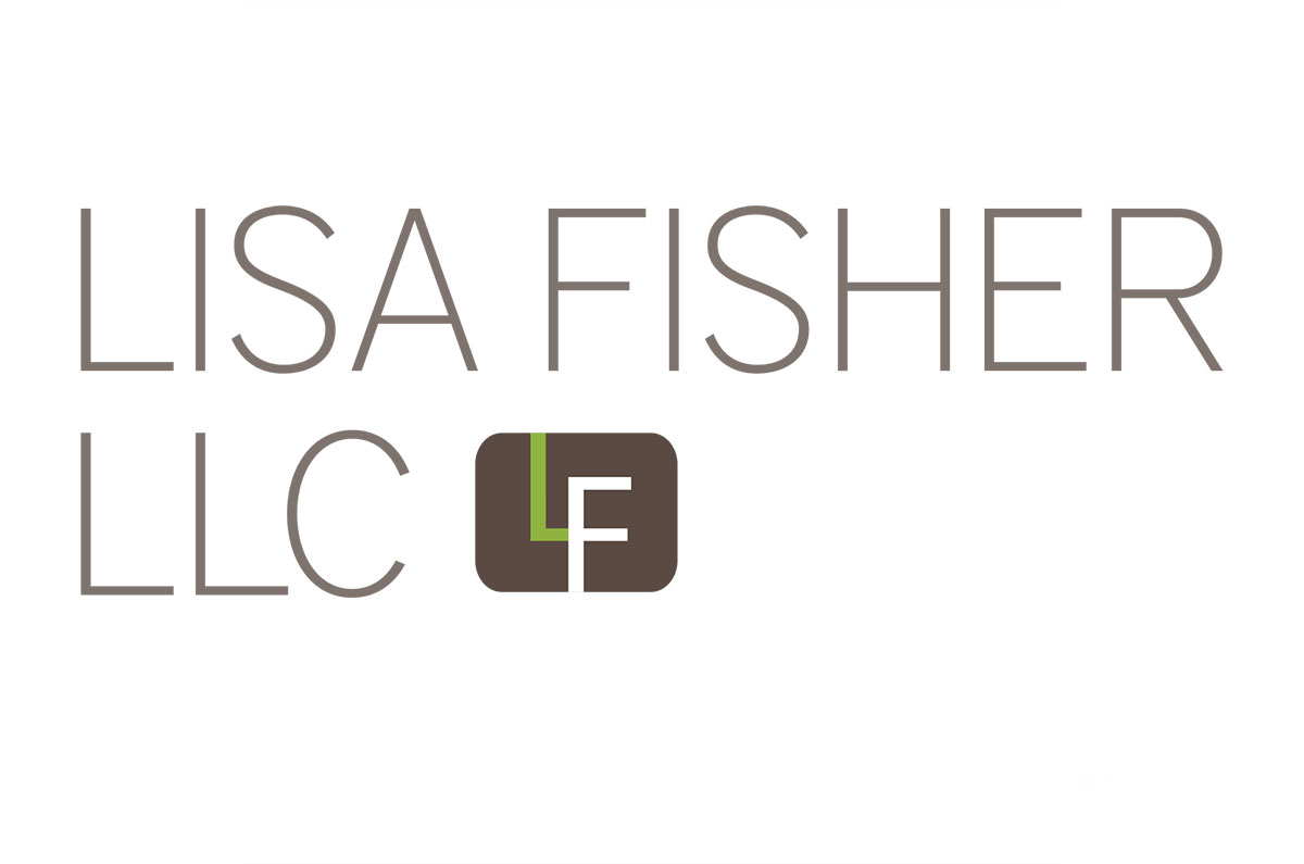 Lisa Fisher Branding and Marketing Materials - Leslie Baird Design